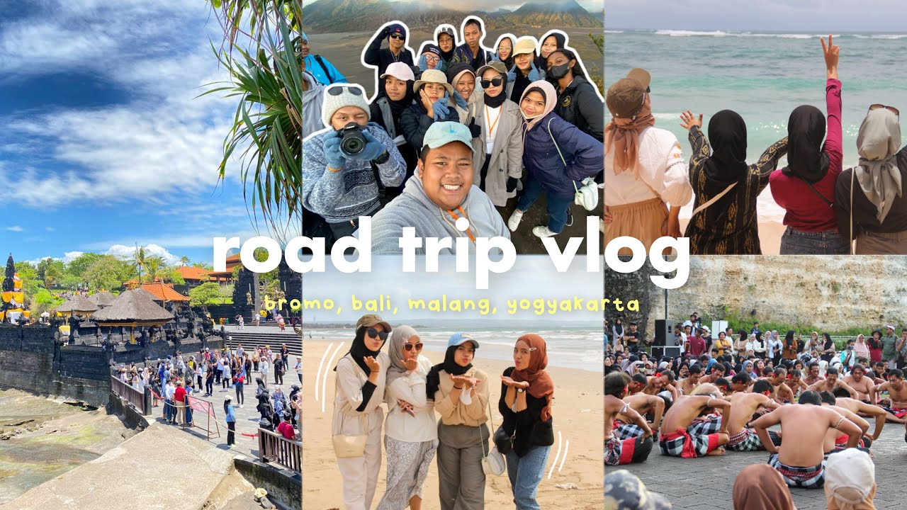 road trip vlog: bali, bromo, malang, yogyakarta! ♡ - YouTube