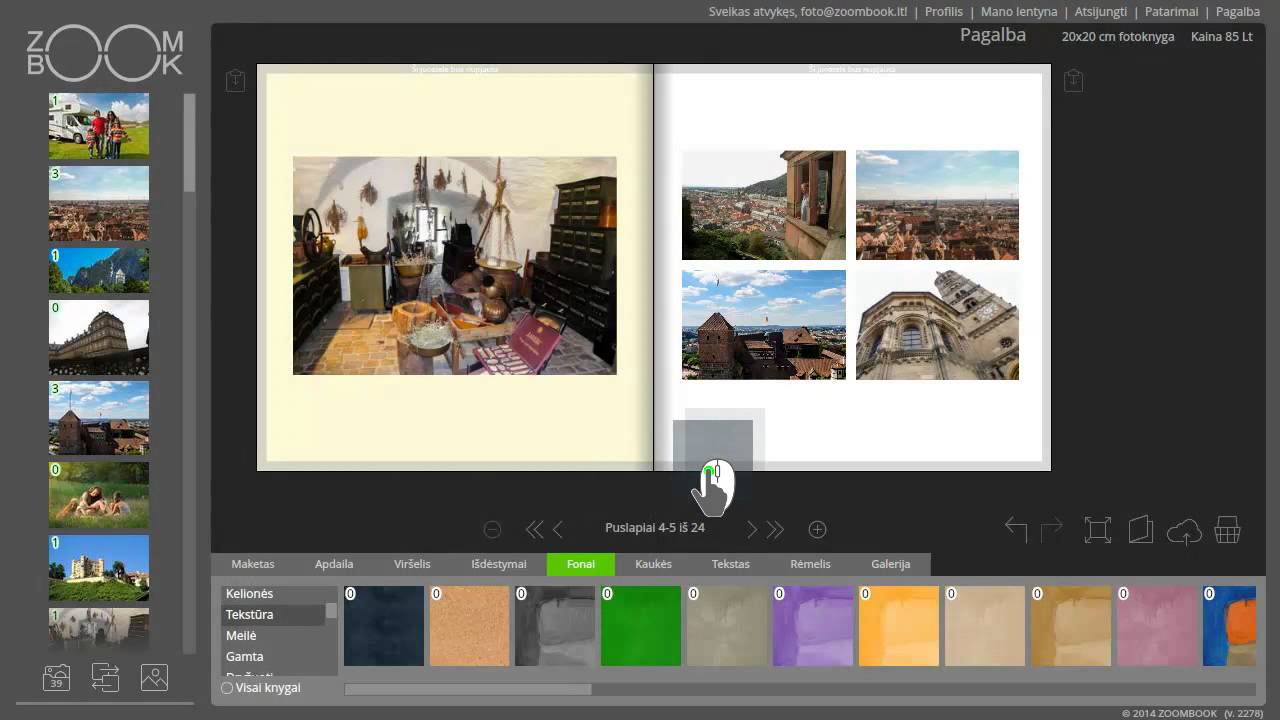 Kaip sukurti fotoknygą - ZOOMBOOK - YouTube