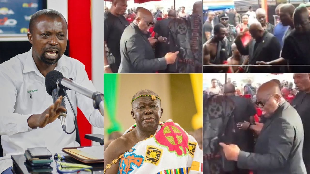 NDC React As Another video of Akufo-Addo ordering Otumfour's chief to ...