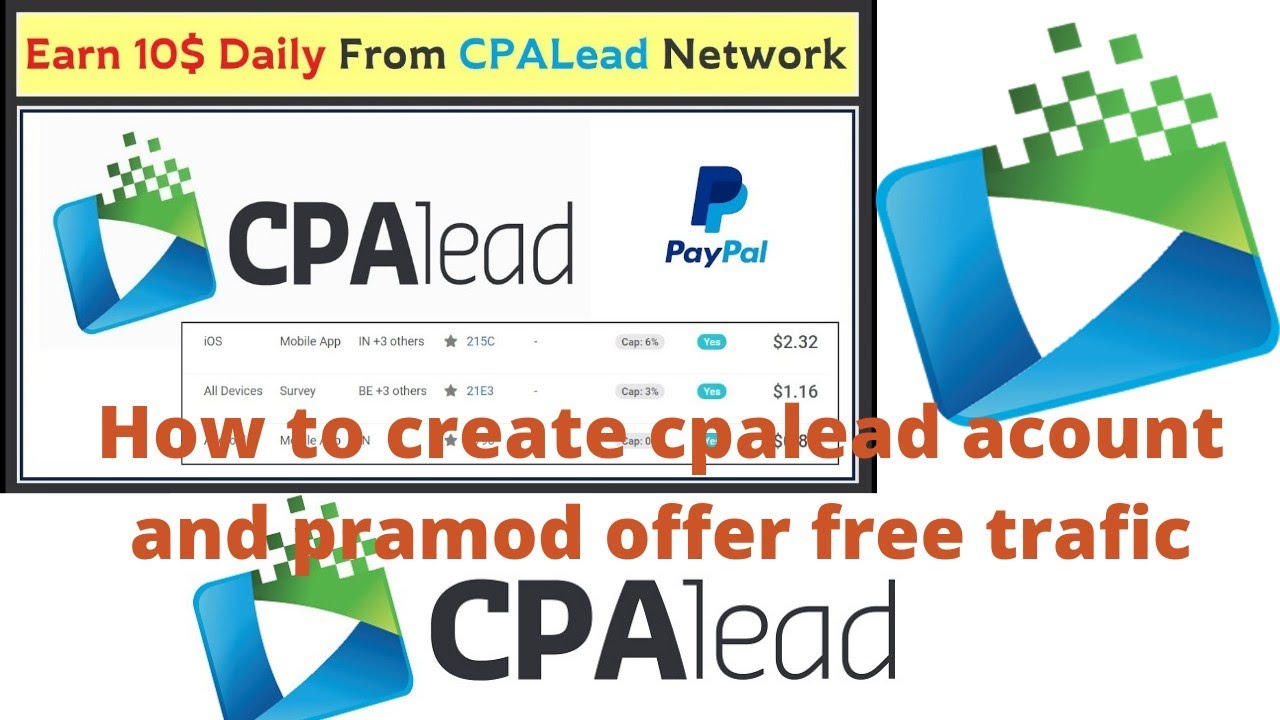 |how to create cpalead aucount||how to choose best cpa offer ||theme ...