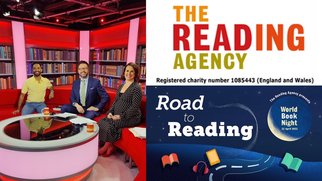 Bobby Seagull on BBC Breakfast Introducing The Reading Agency's "Road ...