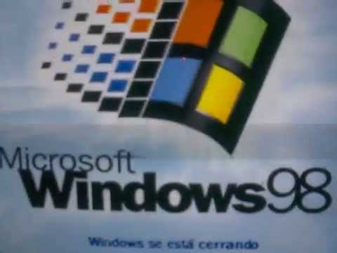Cierre de Windows 98/ Windows 98 Shutdown - YouTube