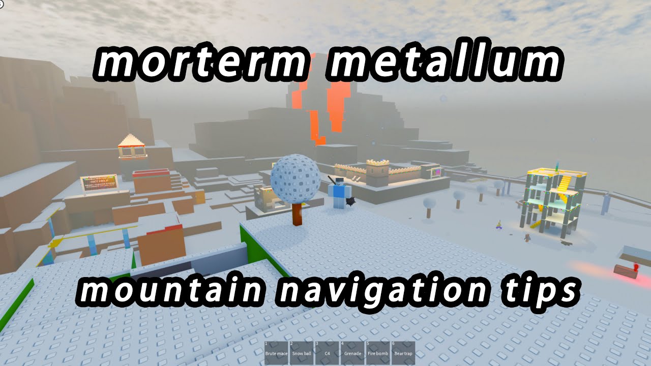Morterm Metallum - mountain navigation TIPS (#roblox) - YouTube