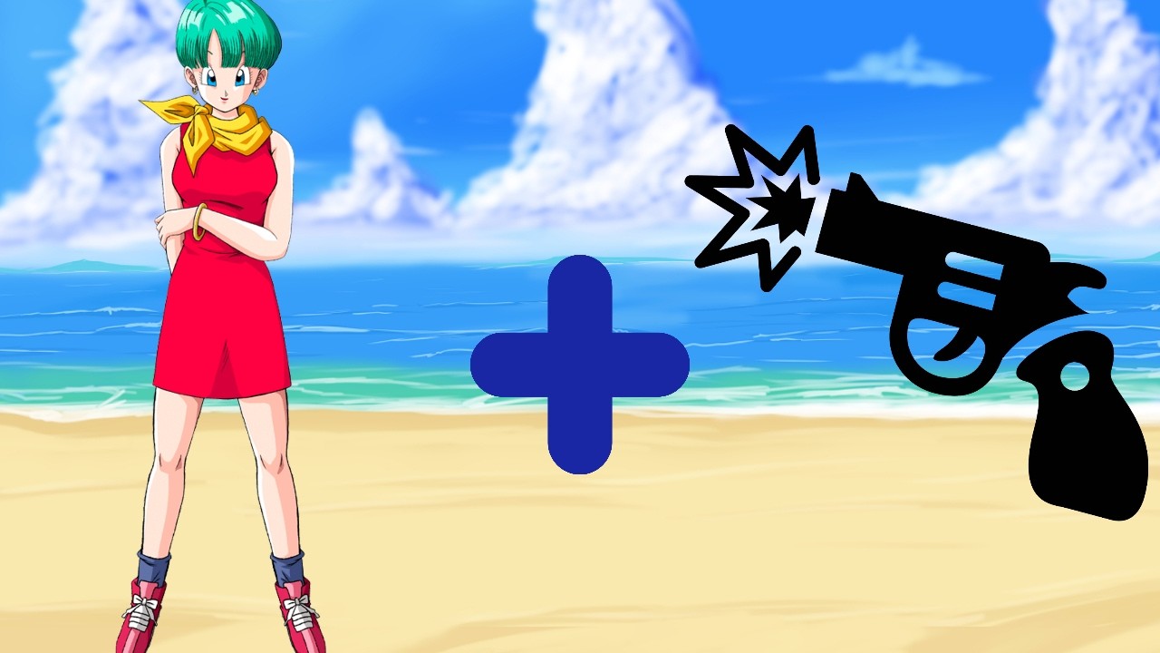 dragon ball character in gun mode 🔫 | goku shoot gun - YouTube