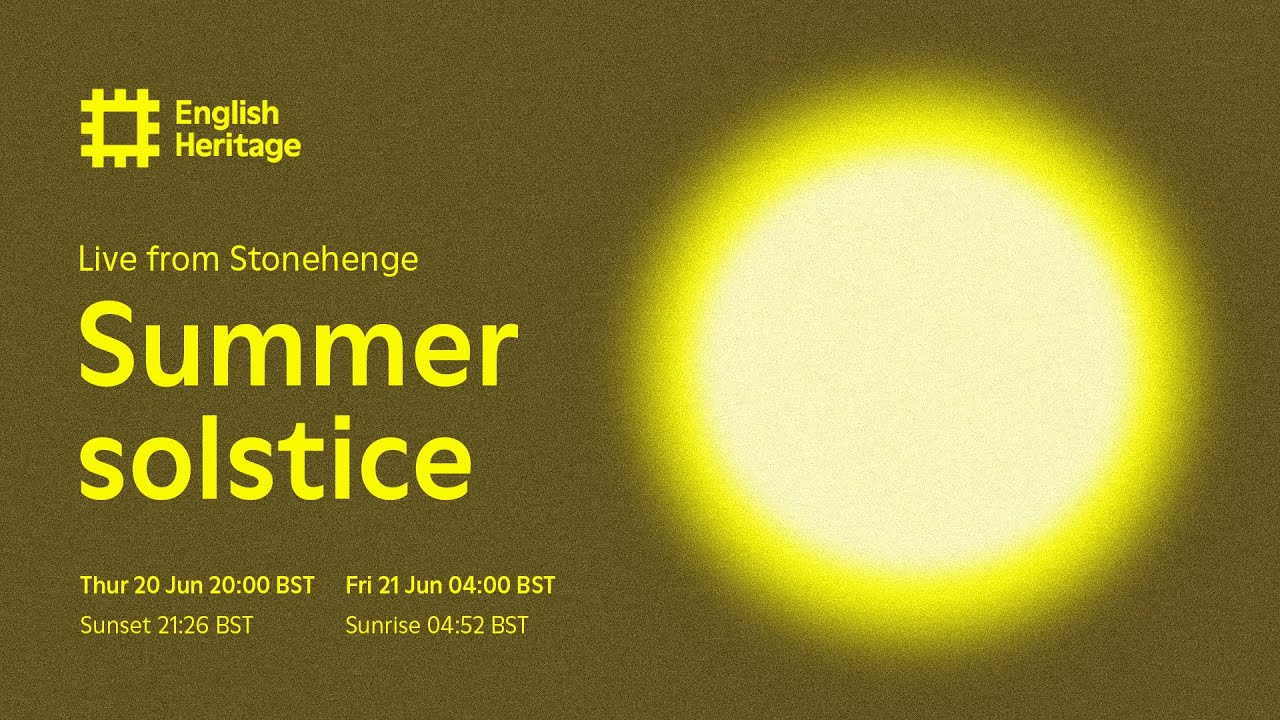 Summer Solstice 2024: Sunrise Live from Stonehenge - YouTube