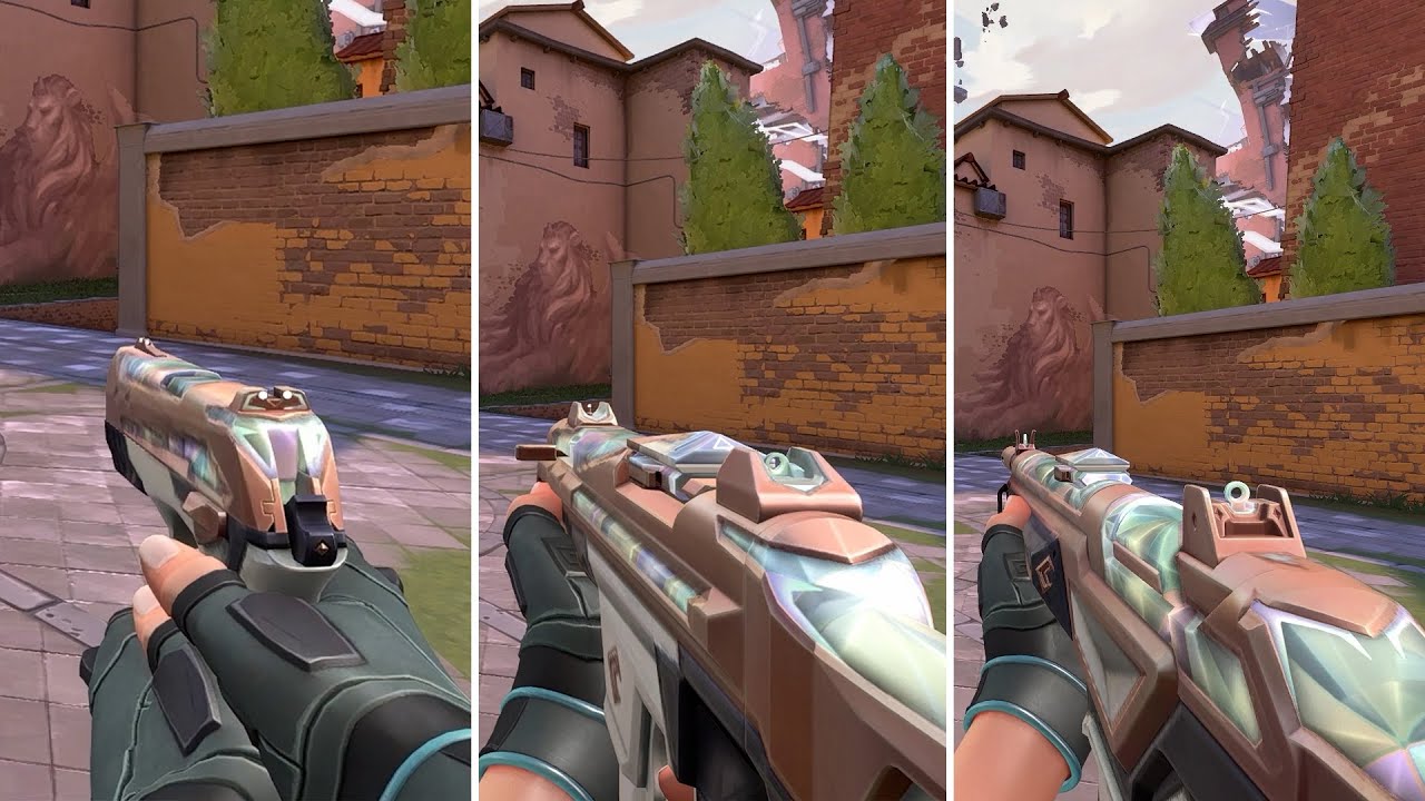 V25A2 Battlepass Skin「REFRACTRIX」In Game Showcase【 VALORANT 】 - YouTube