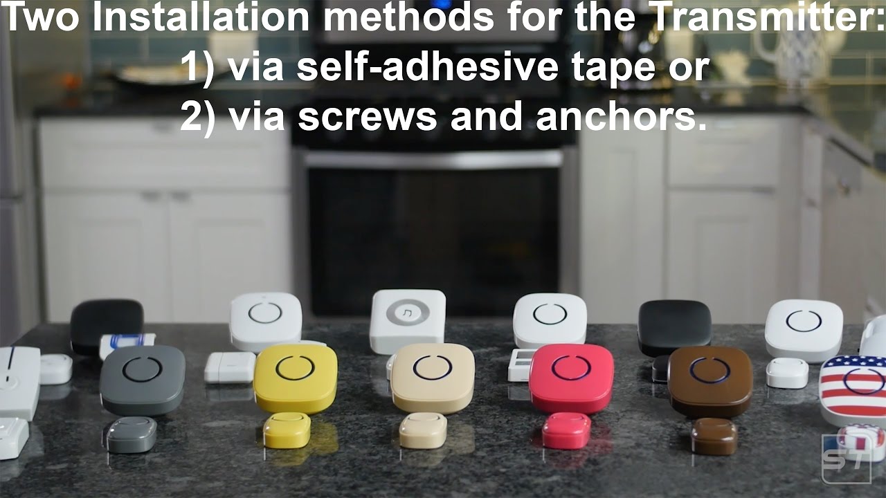 SadoTech Wireless Doorbell - Setup Installation - YouTube