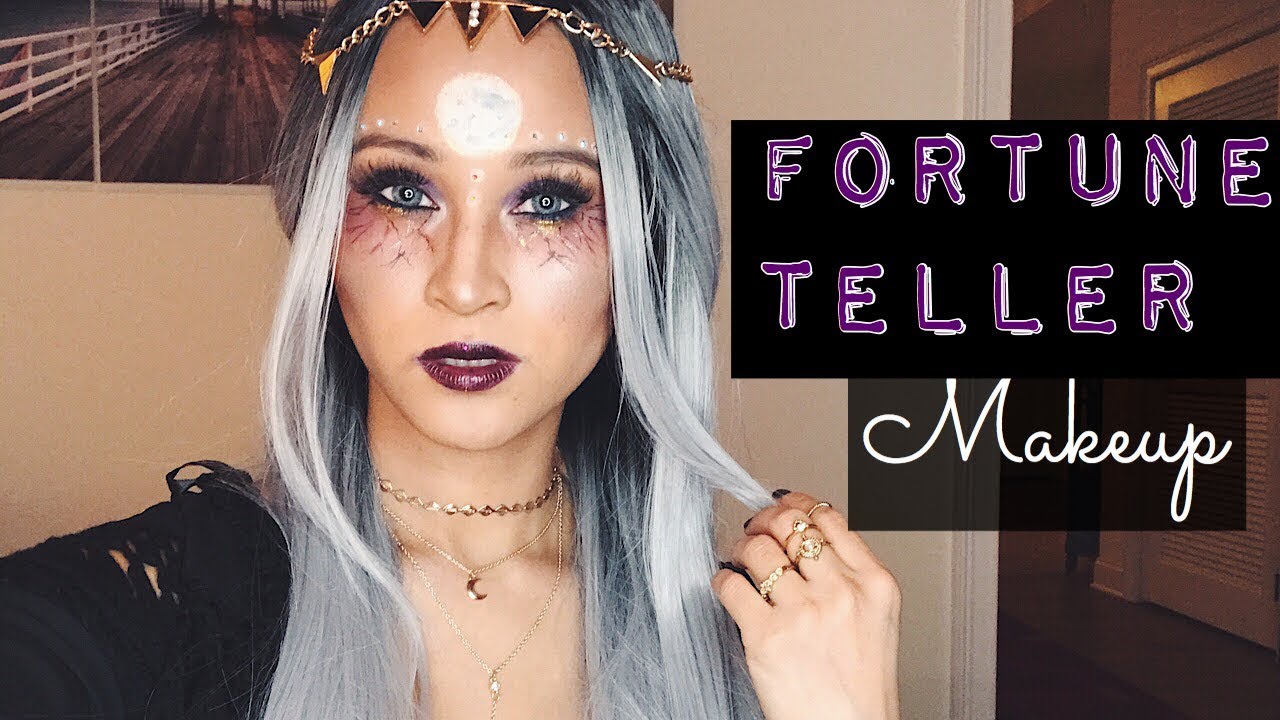 HALLOWEEN MAKEUP: Haunted Fortune Teller [ Makeup Tutorial ] - YouTube