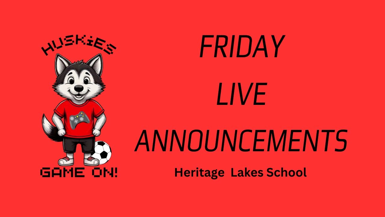Live Announcements Friday, December 30, 2026 - YouTube