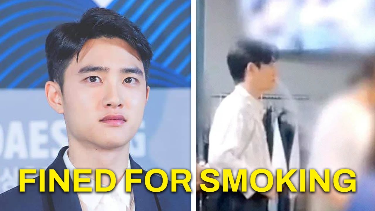 EXO's D.O. Reported For Smoking Indoors By Netizen - YouTube