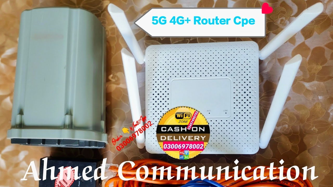 5g 4g+ Zlt x11 Router Cpe Unlock🔓| Built-in Antenna📶Double Unit indoor ...