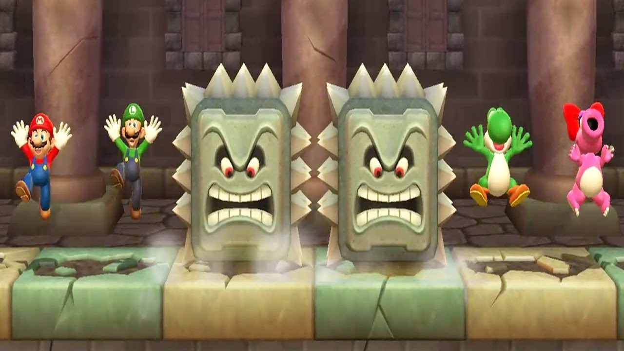 Mario Party 9 - Step IT Up - Mario Luigi Yoshi Birdo All Mini Games ...