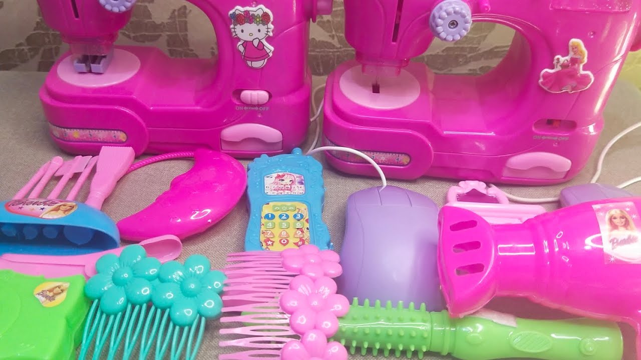 hello Kitty 4 minutes satisfying Unboxing of Pink Toys | ASMR | mini ...