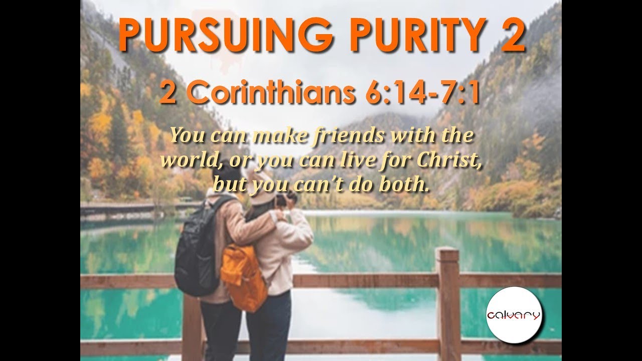 Pursuing Purity (Part 2) | October 6, 2024 - YouTube