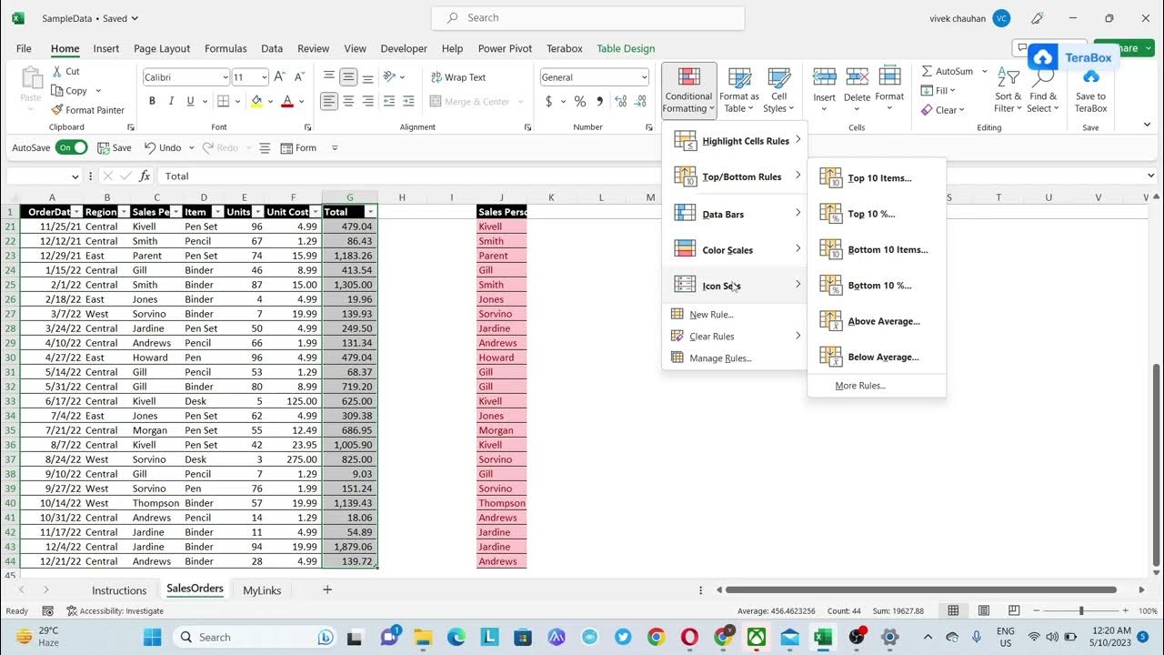 COMPLETE CONDITIONAL FORMATTING IN EXCEL - EXCEL TUTORIAL - YouTube