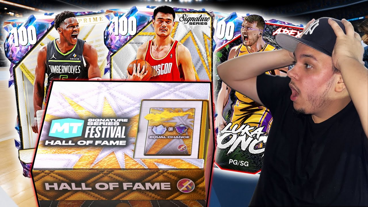 OPENING MY LAST HOF BOX IN NBA 2K25 MYTEAM *100 OVERALL PULL?* - YouTube