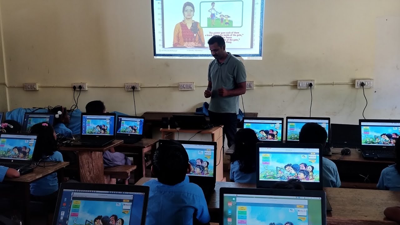 Ecube English Language Lab Inauguration (23.08.2024) @ GVLPS CHITTUR ...