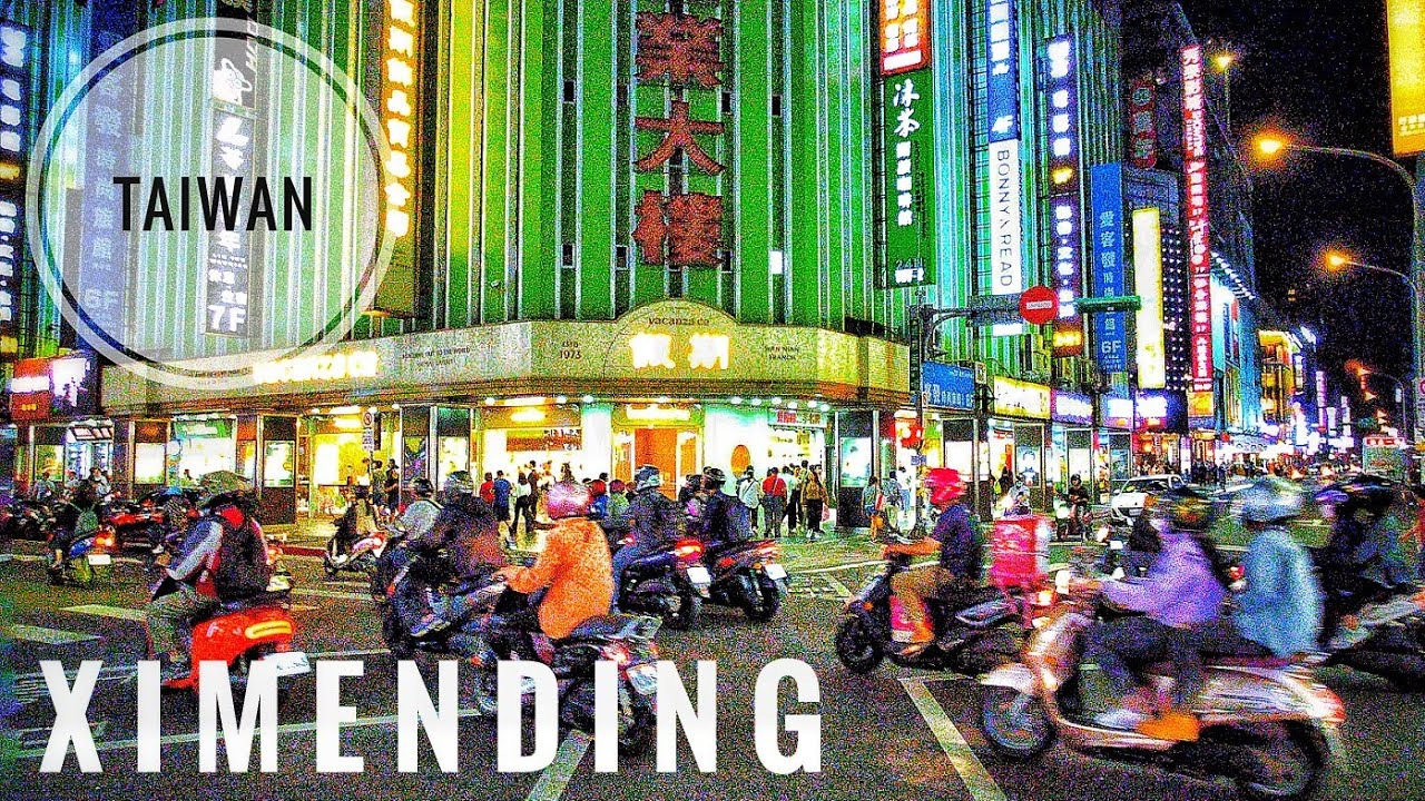 XIMENDING | ONE OF THE TAIPEI'S MOST WELL KNOWN SHOPPING DISTRICTS | TAIWAN - YouTube