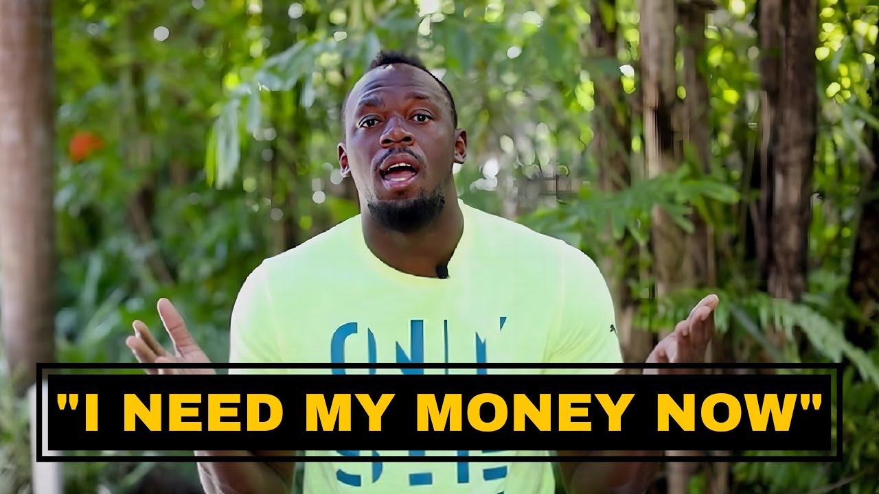 Usain Bolt GETS SERIOUS & ANGRY AT ROBBERS WHO STOLE MILLIONS… - YouTube