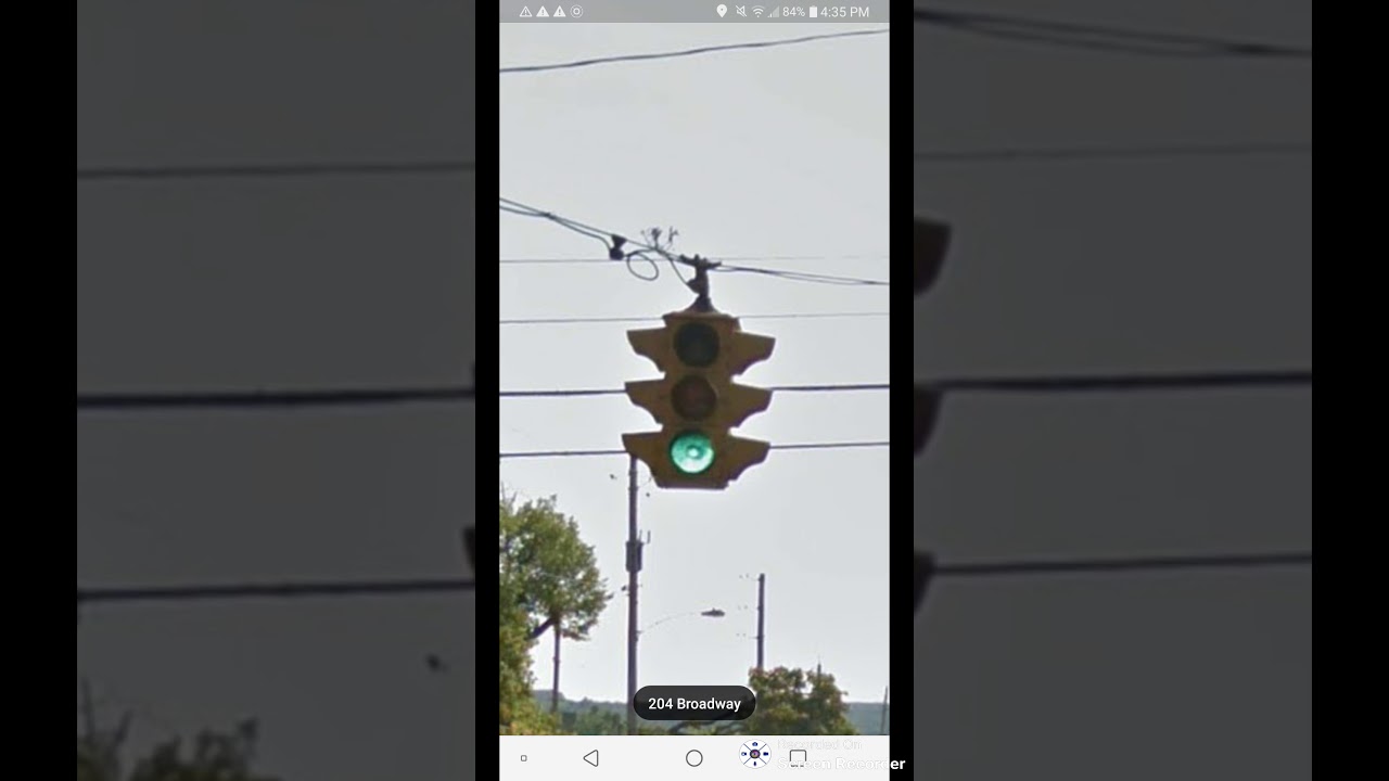 Eagle 4 way traffic lights - YouTube