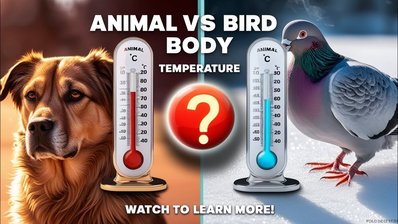 Animal and Bird Body Temperature Facts | পশুপাখির শরীরের তাপমাত্রার ...