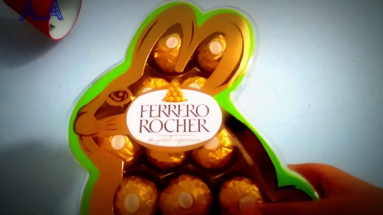 Ferrero Rocher Easter Bunny Unboxing - YouTube