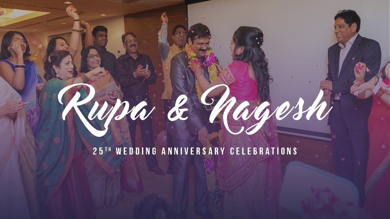 Rupa & Nagesh - 25th wedding anniversary celebration - YouTube