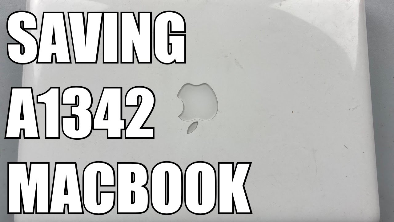 SAVING A BROKEN A1342 UNIBODY MACBOOK DISASSEMBLY 4K - YouTube