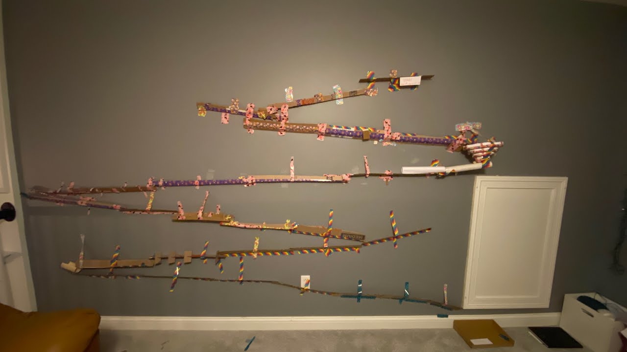 Physics marble run - YouTube