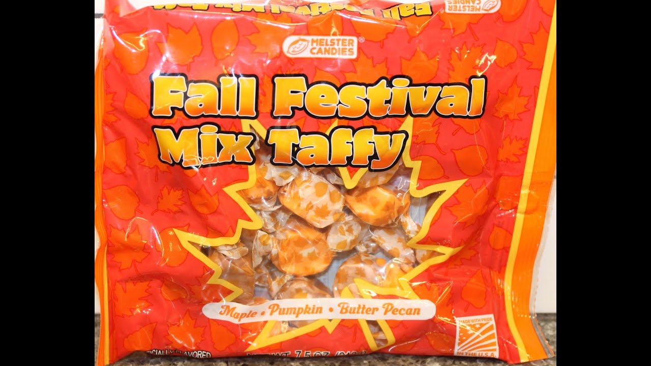 Melster Candies Fall Festival Mix Taffy: Maple, Pumpkin & Butter Pecan ...