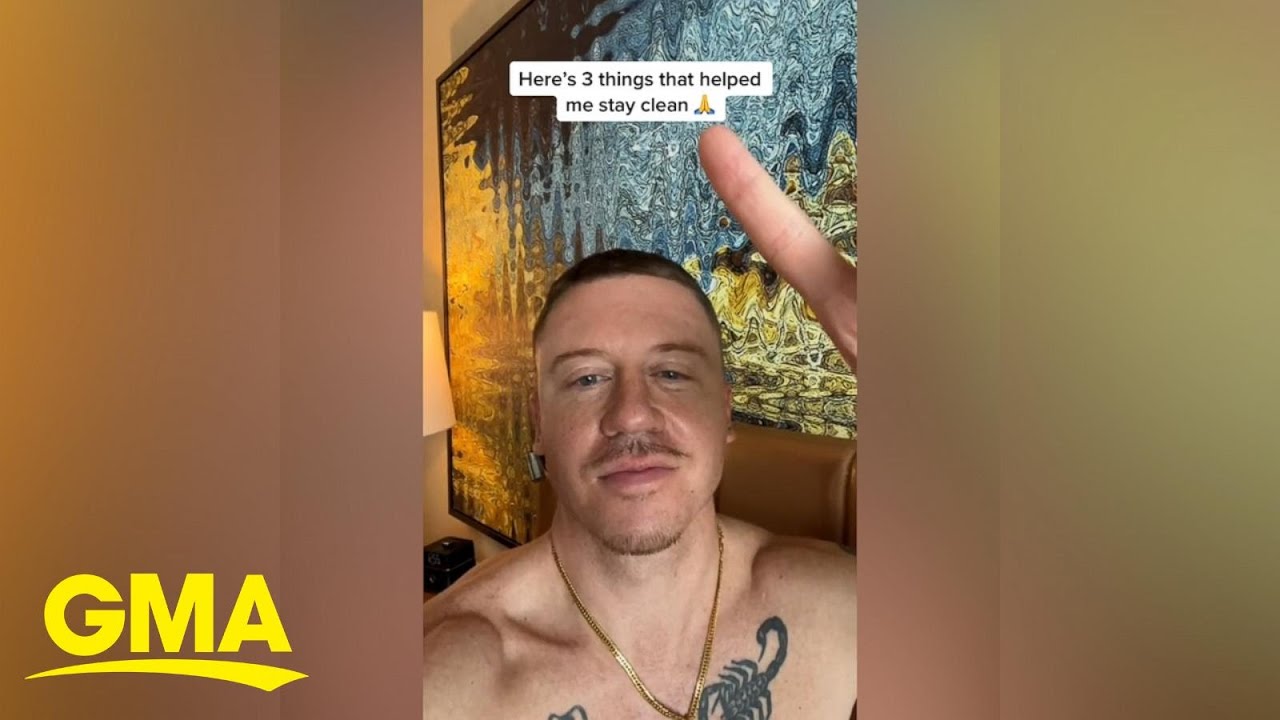 How Macklemore is changing the narrative on addiction l GMA - YouTube