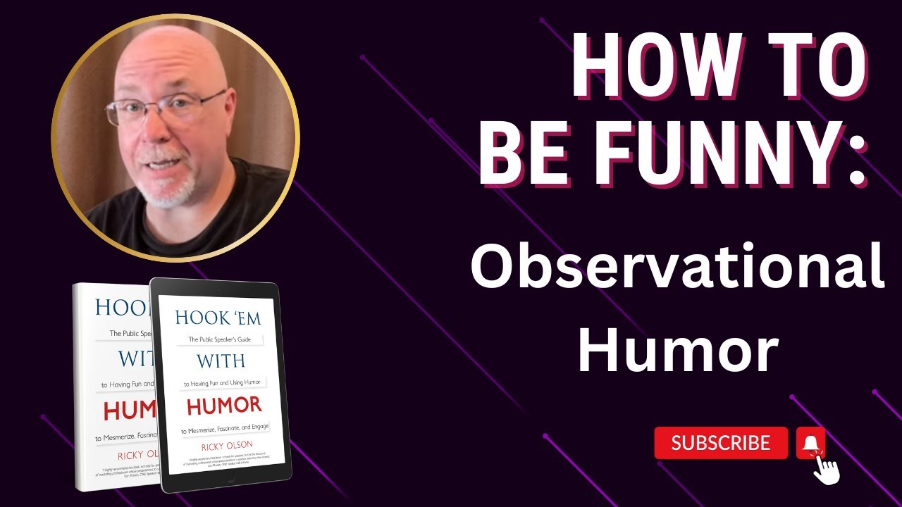 How to be Funny: Observational humor - YouTube