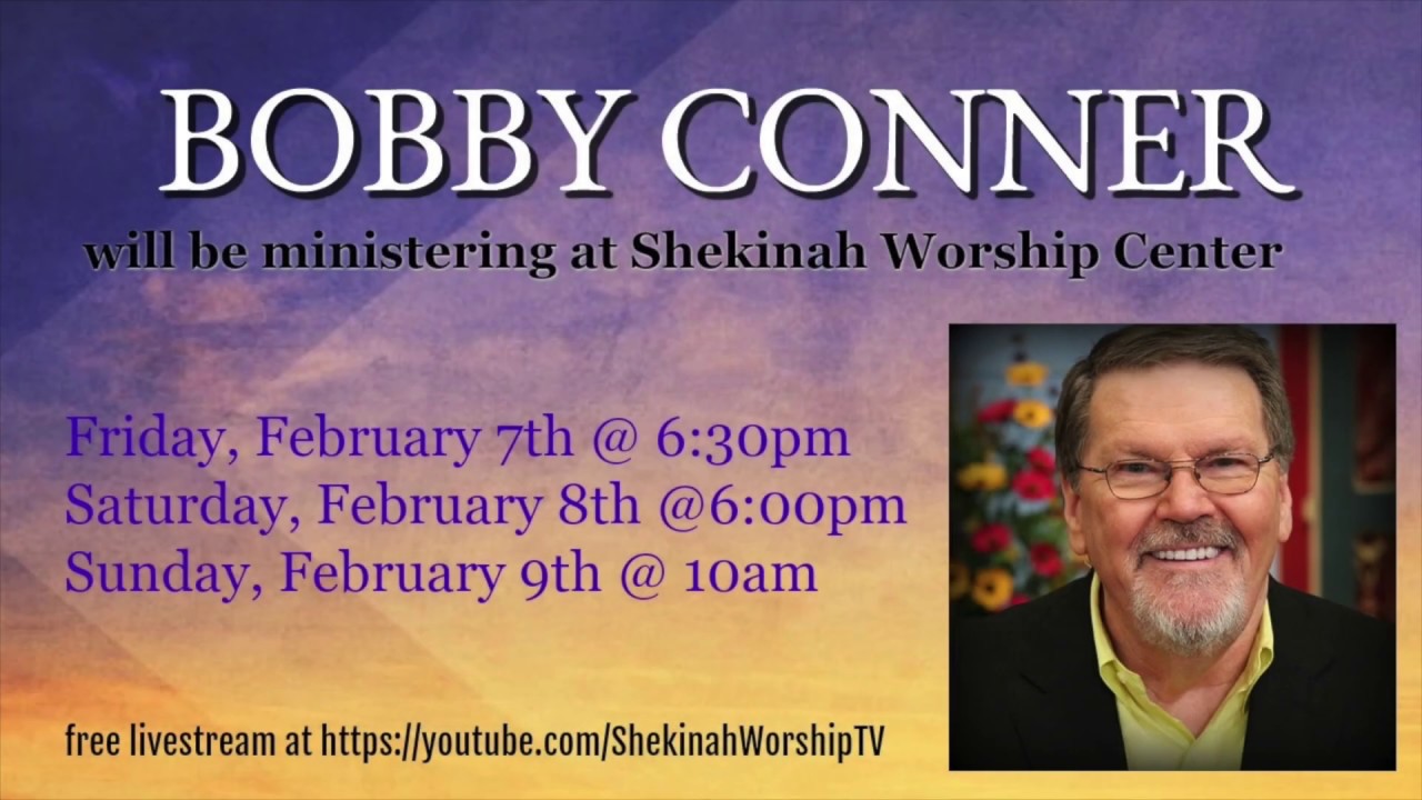 Bobby Conner at Shekinah Worship Center - YouTube