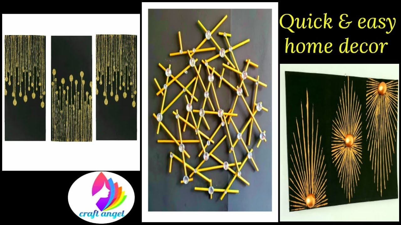 Quick and easy home decorating ideas | DIY room decor | Craft Angel ...