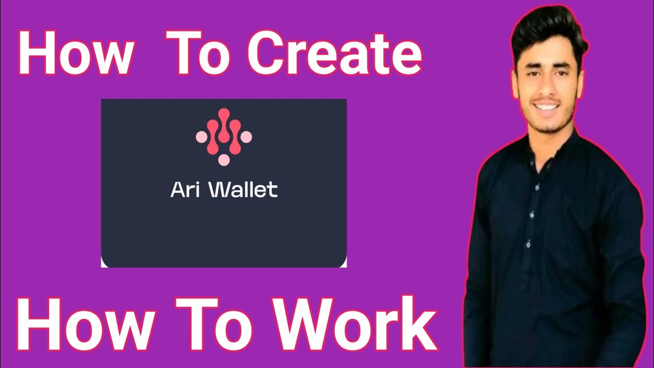 How to create account on Ari wallet || How to work on Ari Wallet || Ari ...