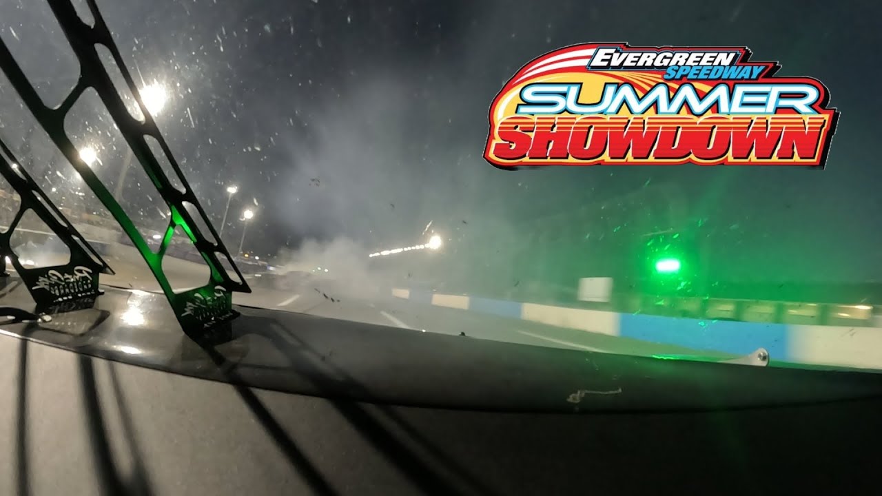 Max Schroeder FULL RACE In-Car | 2024 SUMMER SHOWDOWN 200 at EVERGREEN ...