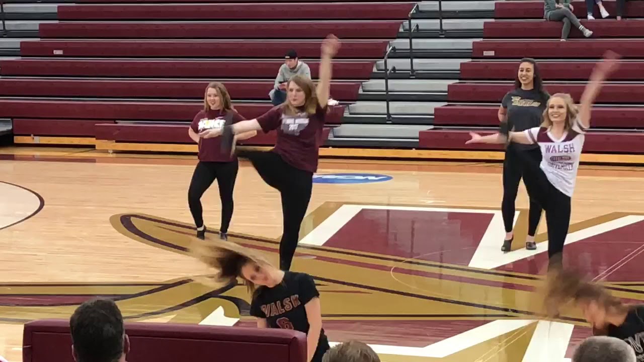 Walsh Dance Team 2018 Instruction - YouTube