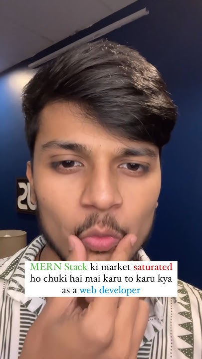 Navigating The Oversaturated Web Development Market Whats Your Next Move Mern Mernstack