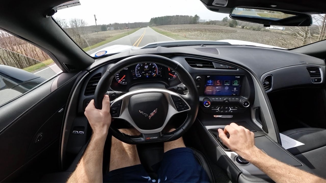 LAST YEAR: Chevrolet Corvette C7 Z06: POV Drive, Impressions and ASMR ...