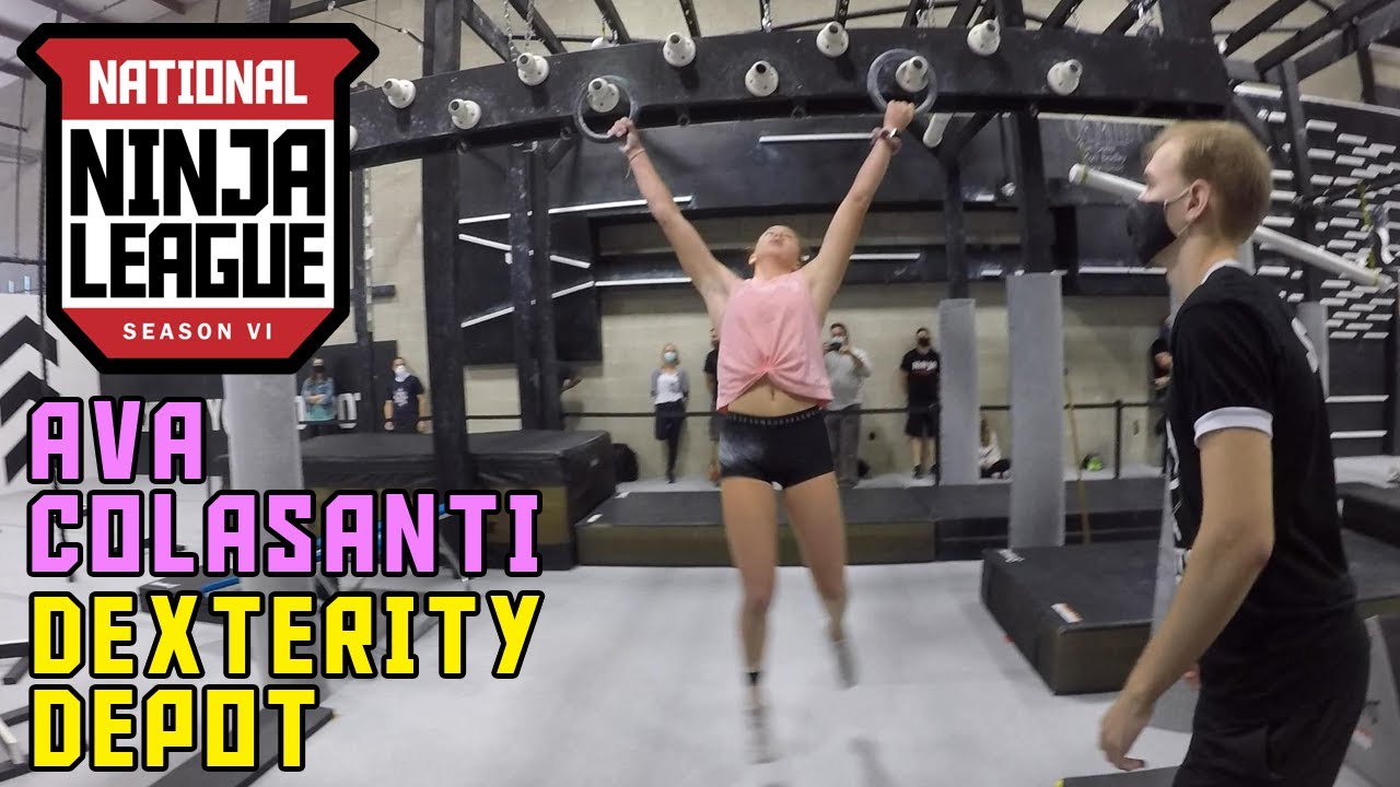 Ava Colasanti 2nd Place Dexterity Depot | National Ninja League Season ...