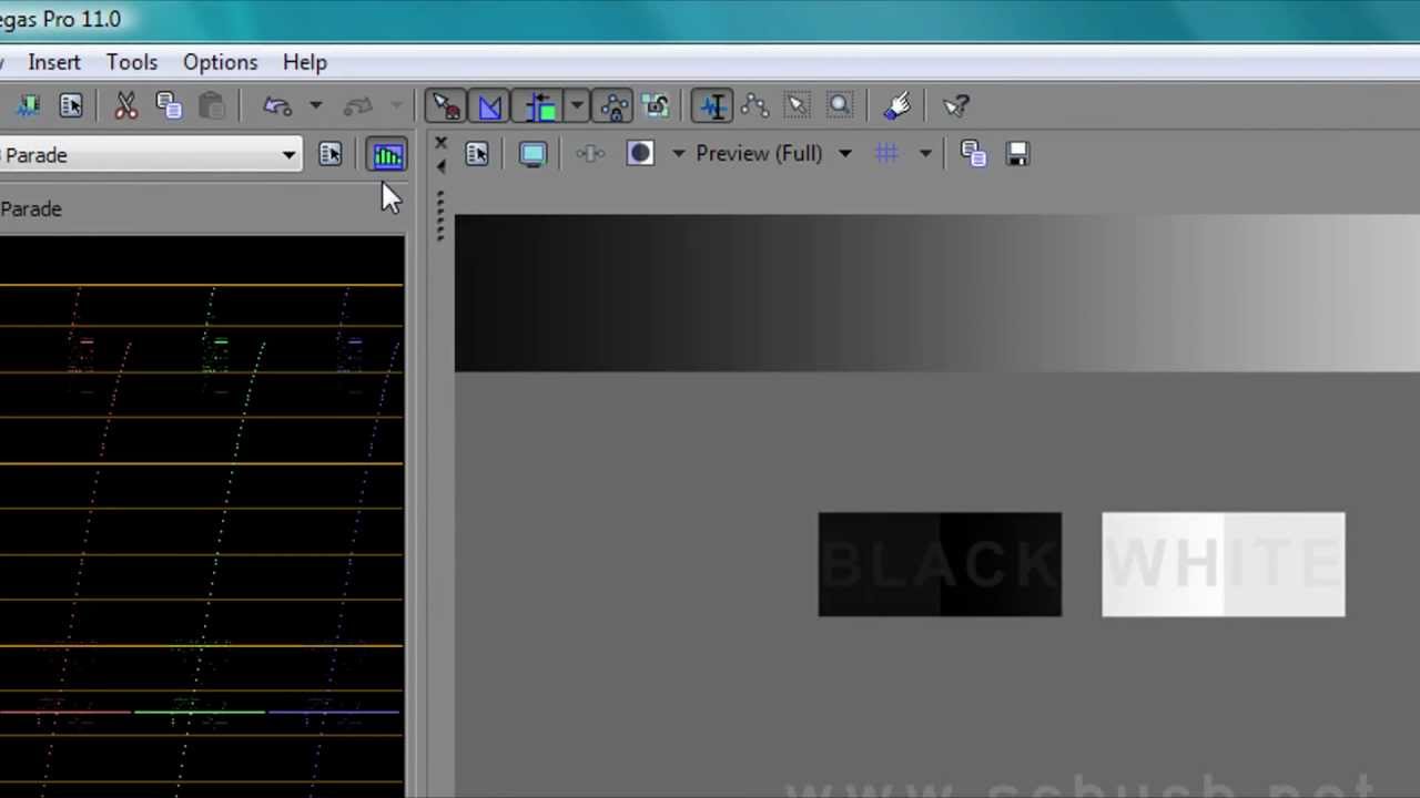 Video Editing Tip: Sony Vegas Studio Levels - YouTube