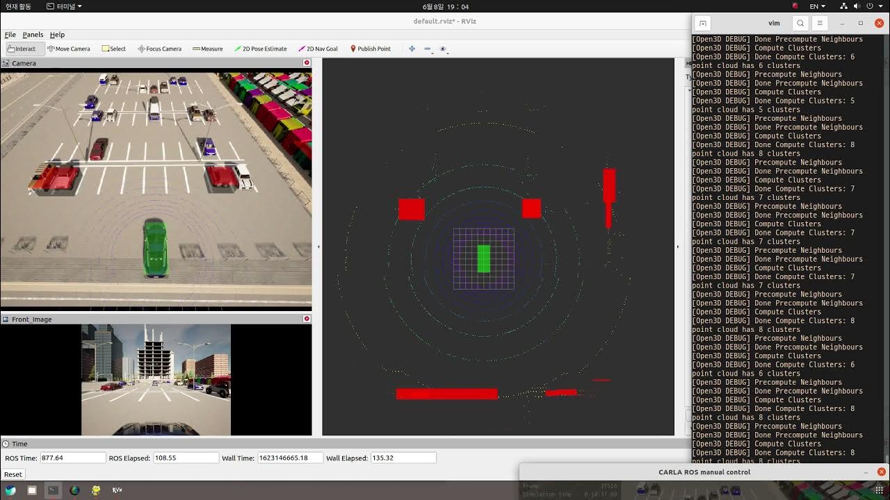 Object detection using lidar in Carla Simulator - YouTube
