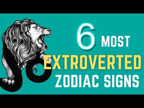 6 Most Extroverted Zodiac Signs - YouTube