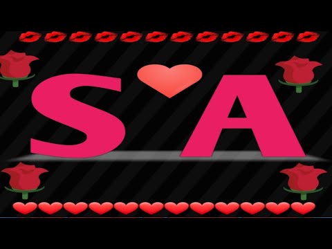 S A Name video Status:S A letter video: S A alphabet name status video ...