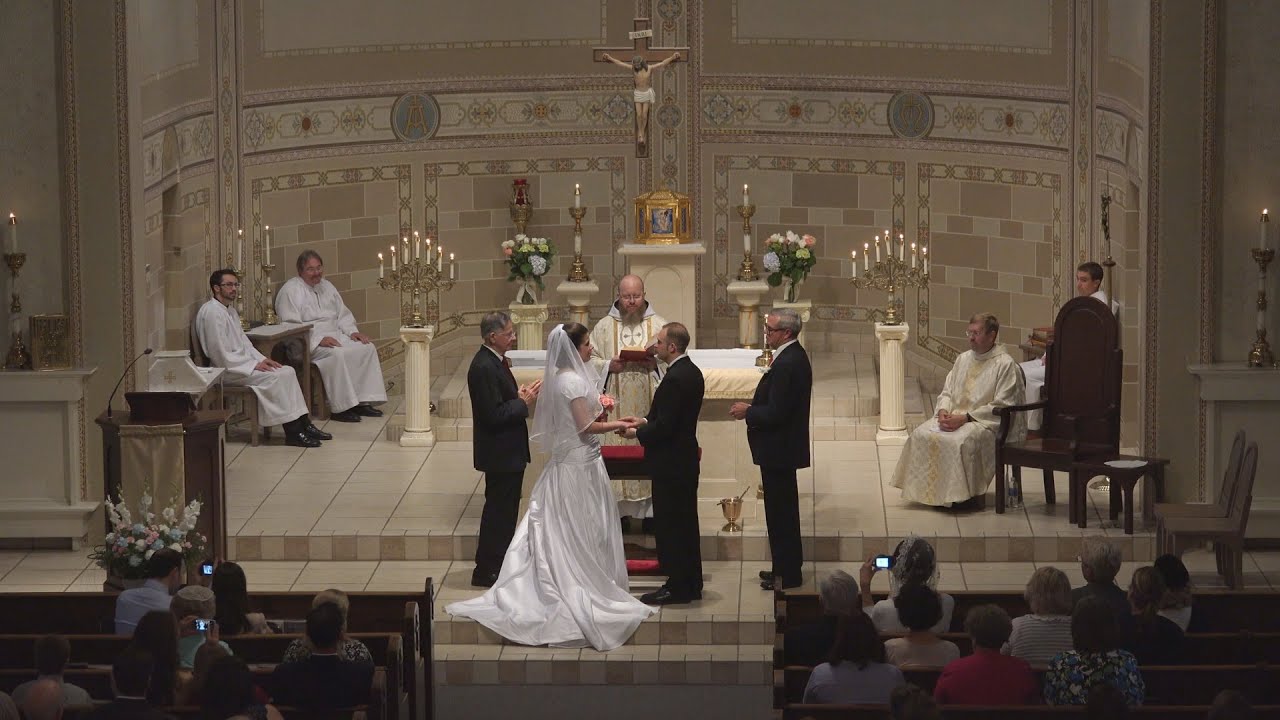 Catholic Wedding Highlights - YouTube