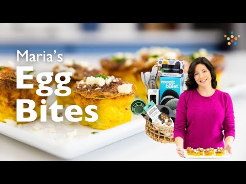 Maria's Egg Bites | Cooking With Celebrate | Healthy and Simple Recipes