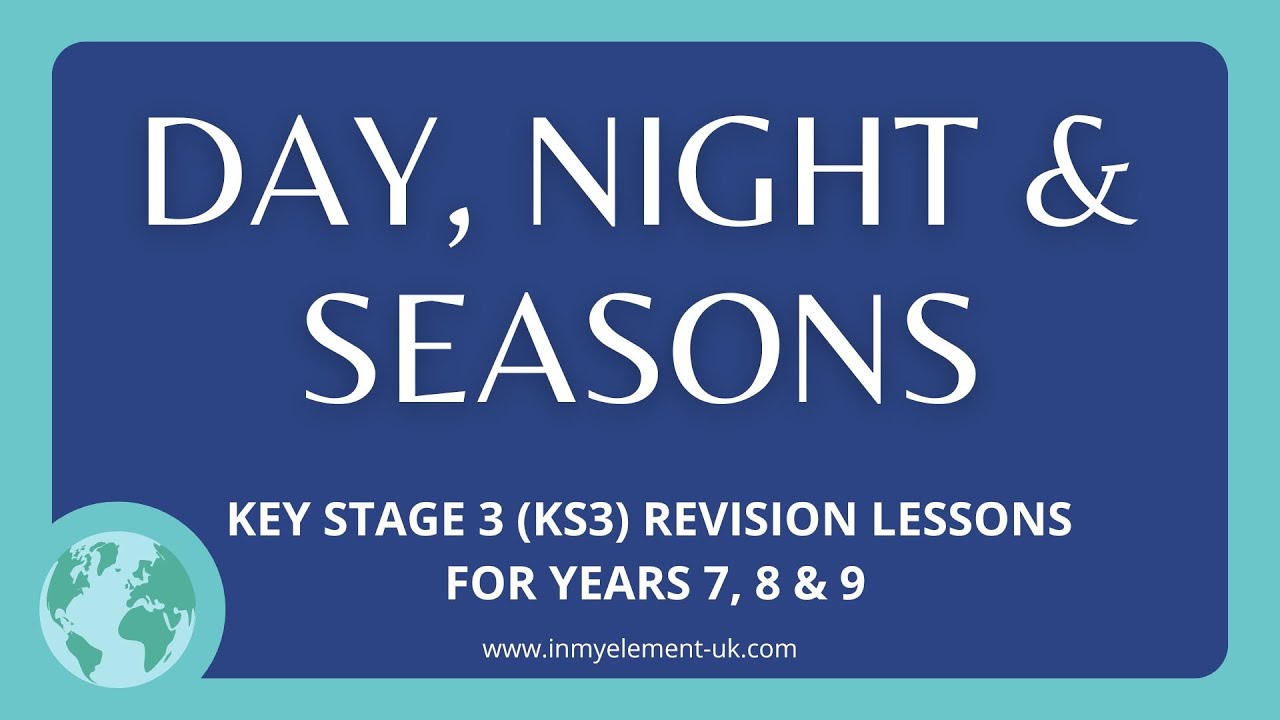 How are Day, Night & Seasons caused? - Physics Revision (Years 7, 8 & 9 ...