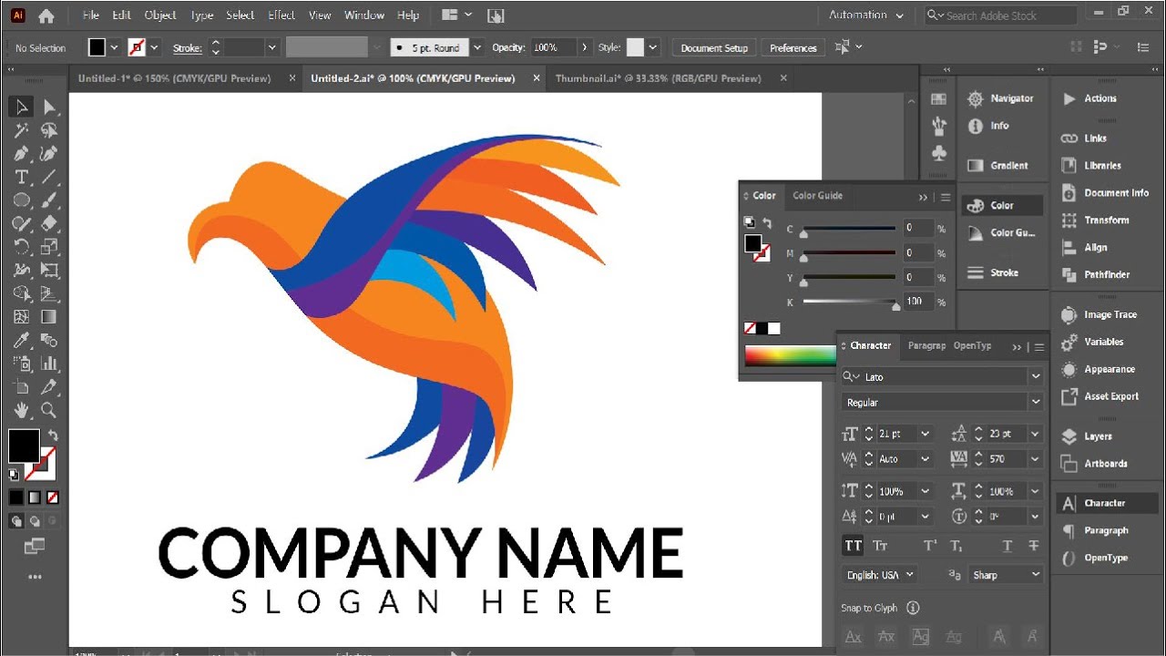 NSDA Level 3 Graphic Design | Logo Design - Illustrator Logo Design ...