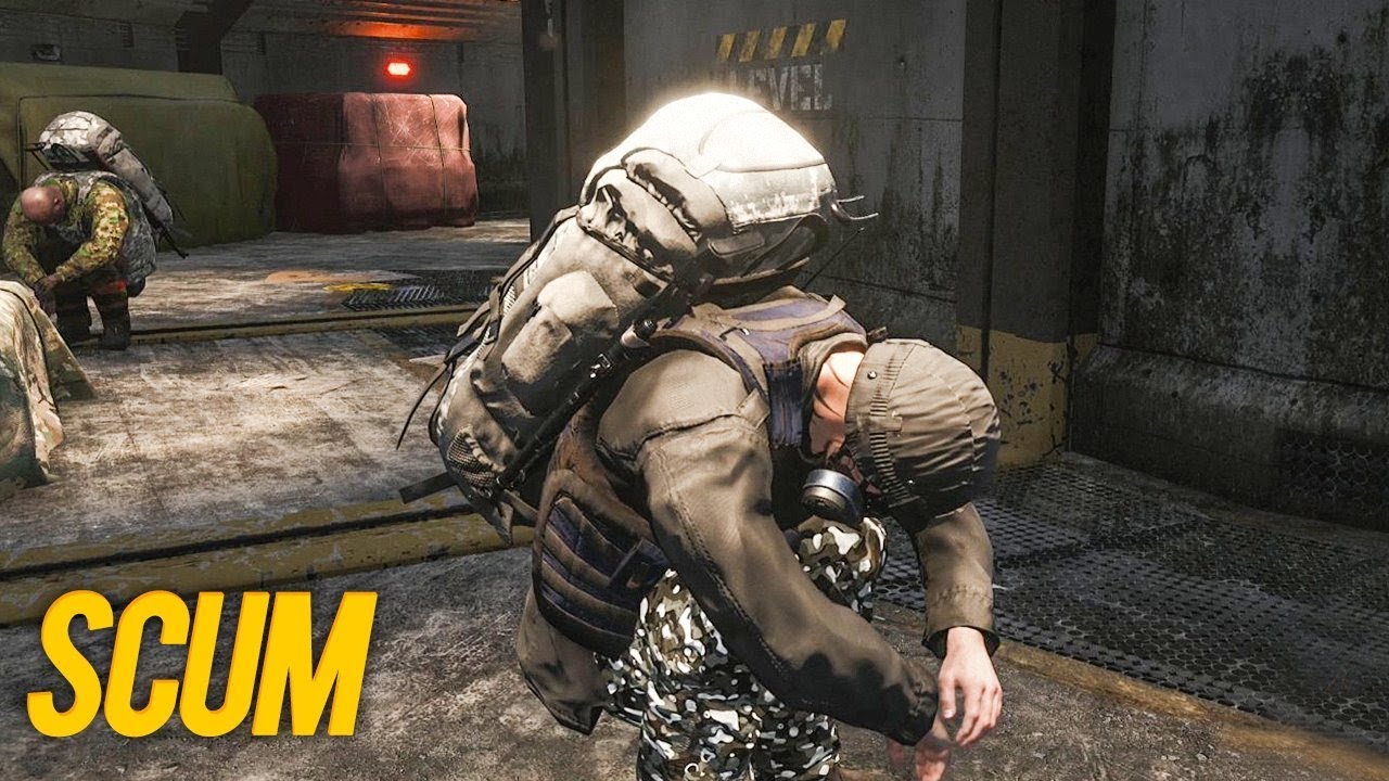 SCUM #2: ON A TROUVÉ UN BUNKER! - YouTube