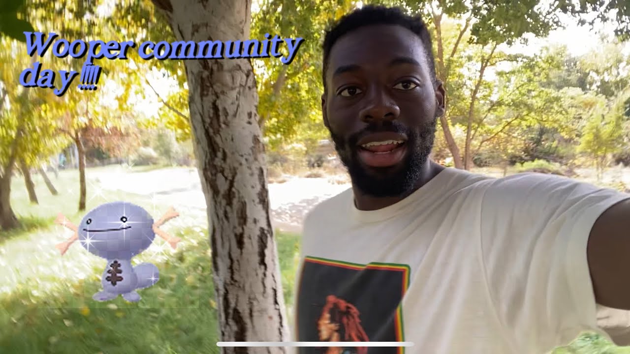 I had so much fun!! Wooper community day !! - YouTube